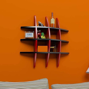 AAS WOOD HANDICRAFT MDF RACK SHELVES MDF (Medium Density Fiber) Wall ...