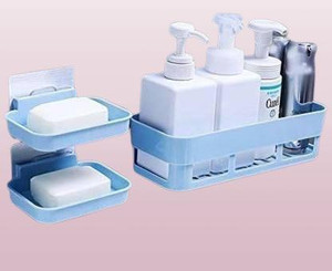 Denzo rack and shelf plastic (Number of Shelves - 3, White)_9 Plastic ...