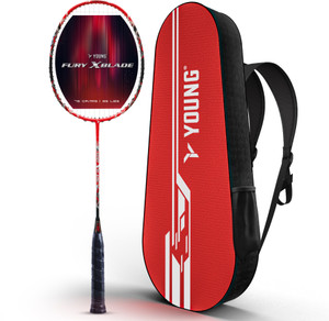 Young Fury XBlade | 100% Japanese Graphite Racket and Smart Badminton ...