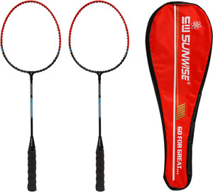 Sunwise Action Badminton Racket Red Strung Badminton Racquet - Buy ...