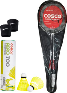 COSCO CZ 50 Twin Racket (Color & Design on Availability) + Aero 700 ...