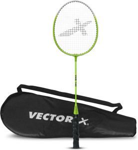 VECTOR X VXB-140 Full Cover Green Strung Badminton Racquet - Buy VECTOR ...