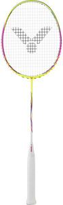 VICTOR Aura speed Yellow, Pink Unstrung Badminton Racquet - Buy VICTOR ...