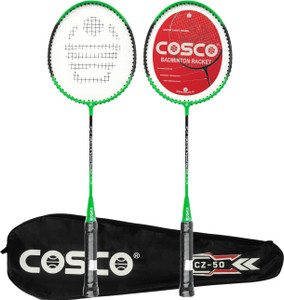 COSCO CZ 50 Twin Green Strung Badminton Racquet - Buy COSCO CZ 50 Twin ...