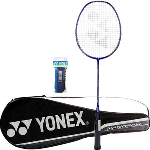 YONEX Combo of 2, 1 Nanoray 72 Light Badminton Racket, 1 Towel Grip ...