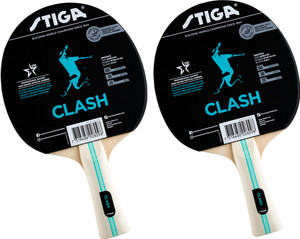 COSCO Stiga Clash "ITTF Approved" Multicolor Table Tennis Racquet - Buy ...