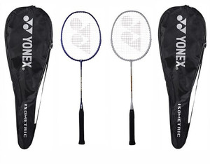 YONEX GR 303i Combo Blue, Silver Strung Badminton Racquet - Buy YONEX ...