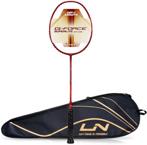 LI-NING G-Force 5900 Superlite / 79 grams / G6 Red, Silver Unstrung ...