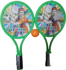 AKTOON TOYS Badminton Plastic Racket Set with Ball for Kids Badminton ...
