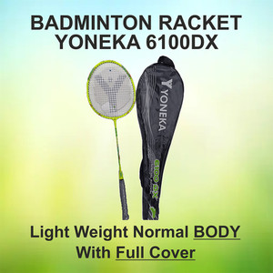 YONEKA 6100 DX LEMON Yellow Strung Badminton Racquet - Buy YONEKA 6100 ...