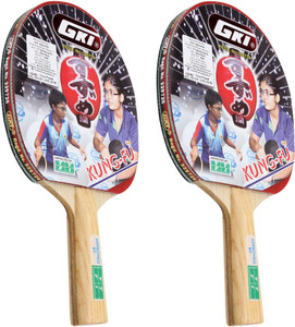 GKI KUNG FU Table tennis Red Table Tennis Racquet - Buy GKI KUNG FU ...