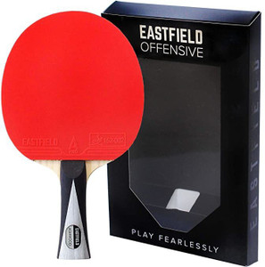 Eastfield Offensive Professional Wooden Table Tennis Racket Black, Red ...