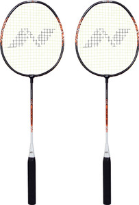 NIVIA SOLAR 5600 Black, Orange Strung Badminton Racquet - Buy NIVIA ...