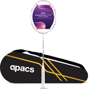 apacs Graphite 1001 Xtra Power White Unstrung Badminton Racquet - Buy ...