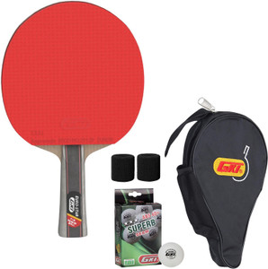 GKI Table Tennis Kit- (1 Euro Star TT Racquet, 1 Box Superb 40+ TT Ball ...