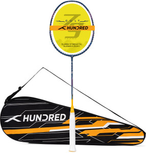 Hundred Cult 79 Featherlite Slim Shaft Blue, Gold Unstrung Badminton ...