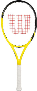 WILSON Pro Open L Rkt 3 Black, Yellow Strung Tennis Racquet - Buy ...
