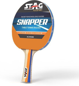 Stag iconic Snapper TT Racquet Orange, Blue Table Tennis Racquet - Buy ...
