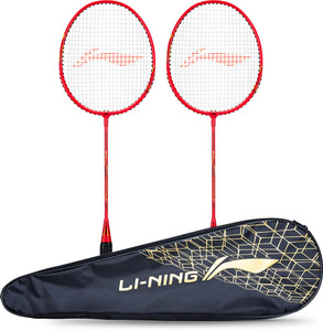 LI-NING Mega Power MP 8 - Pack of 2 + 1 Full Cover Multicolor Strung ...