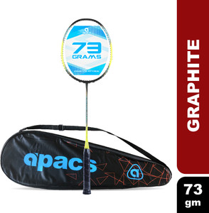 apacs Counter Attack (73G, 35LBS) Green, Black Unstrung Badminton ...