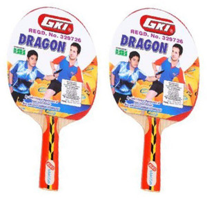 GKI Dragon Multicolor Table Tennis Racquet - Buy GKI Dragon Multicolor ...