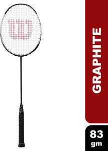 WILSON Badminton Rakcets Blaze 170 Btm N Bk/Gy 2 Black, Grey Strung ...