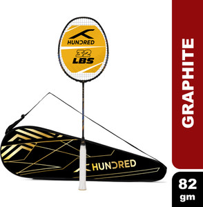 Hundred ROCK 88 Black Strung Badminton Racquet - Buy Hundred ROCK 88 ...