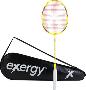 Exergy Hurricane Yellow Strung Badminton Racquet - Buy Exergy Hurricane ...
