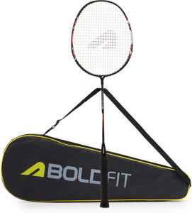 BOLDFIT Badminton Racquet with Bag Cover Badminton Racket Shuttle ...