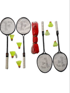 MegaPlay Racquets With Shutle Multicolor Strung Badminton Racquet - Buy ...