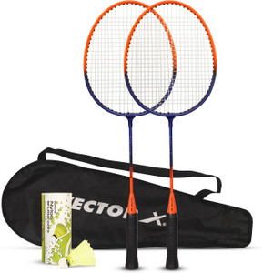 VECTOR X VXB-580 24 inches 2 Racquet & Shuttle Set With Full Cover ...