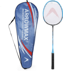 ArrowMax Jointless Badminton Racket Light Weight Aluminium Fibre Glass ...