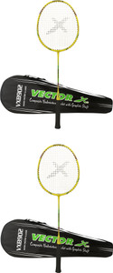 VECTOR X VXB-902 Full Cover Green Strung Badminton Racquet - Buy VECTOR ...