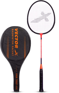 VECTOR X VXB-7022 3-4TH Cover Orange Strung Badminton Racquet - Buy ...