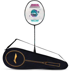 LI-NING G-Force Superlite Max 10 Black, Silver, Blue Strung Badminton ...