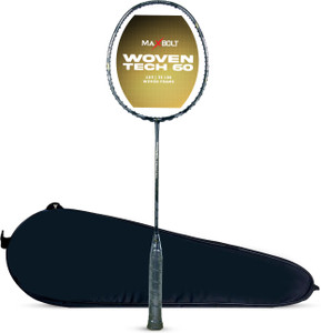 Maxbolt Woven Tech 60 (Head Heavy | 35 LBS | Woven Graphite) Black ...