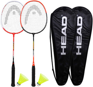 Head Reflex 20 Aluminium with Nylon Shuttlecock & Cover Red, White ...