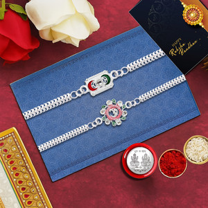 DeoDap Designer Rakhi for Brother/Sister Best Rakkhi For Bhai Stylish ...