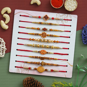 Dreamica Religious Dora-Set-04 Assorted Rakhi Set Price in India - Buy ...