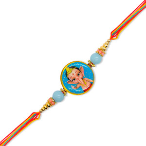 ASSA RETAILS Kids A-RKK-002-23 Bal Ganesha Cartoon character Rakhi ...