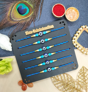 Shanar Designer C-009 Mauli Thread Rakhi Set Price in India - Buy ...