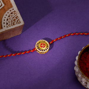 GIVA Designer RK0198 Silver Rakhi, Chawal Roli Pack Set Price in India ...
