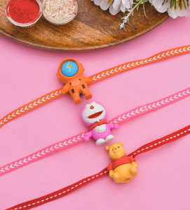 Brown Leaf Kids Kid's Trending Rakhi Raksha Sutra For Brother Sister ...