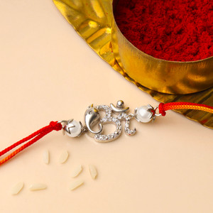 GIVA Designer RK0201 Silver Rakhi Set Price in India - Buy GIVA ...