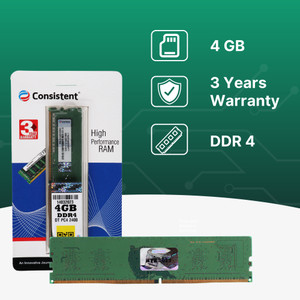 Consistent Ram DDR4 4 GB PC (4GB DDR4 Desktop 2400) - Consistent ...