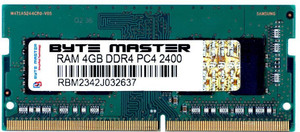 BYTE MASTER DDR4 DDR4 4 GB (Dual Channel) PC (RAM 4GB DDR4 Desktop 2400 ...