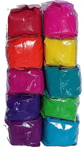 SSR ENTERPRISE Pack of 10 Rangoli Powder Price in India - Buy SSR ...