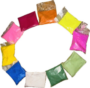 Great Brain Pack of 10 Rangoli Powder Price in India - Buy Great Brain ...