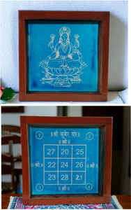 vensur COMBO of Lakshmi & Thulasi/Tulsi- pack of 2 Rangoli Stencil ...