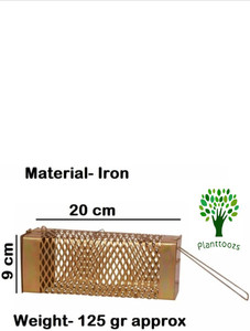 PLANTTOOZS 7532 RAT TRAP/CATCHER/TRAP,RODENT (Big Size Gold) 26X10X11 ...